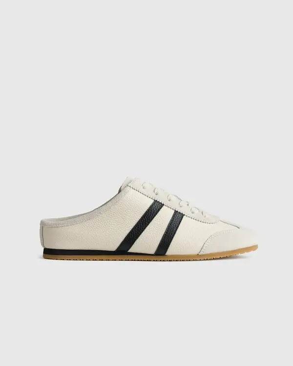 Quince Italian Leather Sneaker Mule - Birch