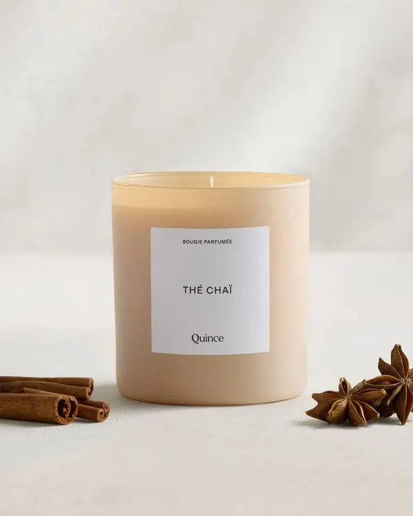 Quince Thé Chaï Candle, Plant-based Wax