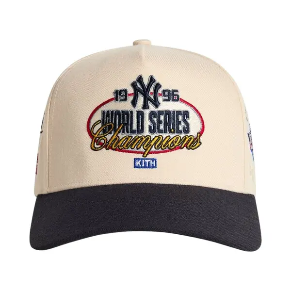 Kith X '47 For The New York Yankees Ballpark Offside Dt Cap 'sandrift