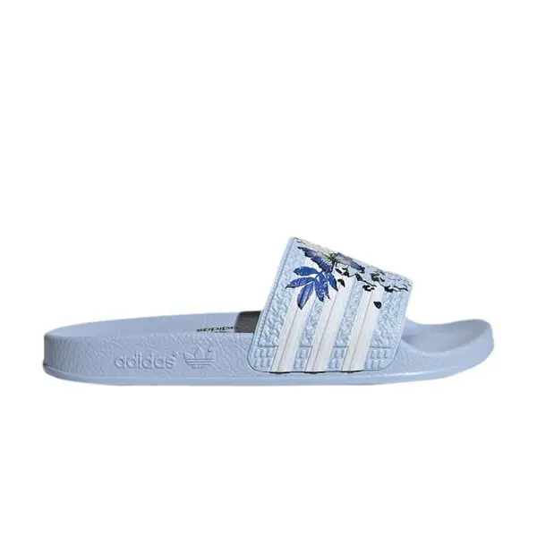 Adidas Her Studio London X Adilette Slide J 'colorful Blossoms