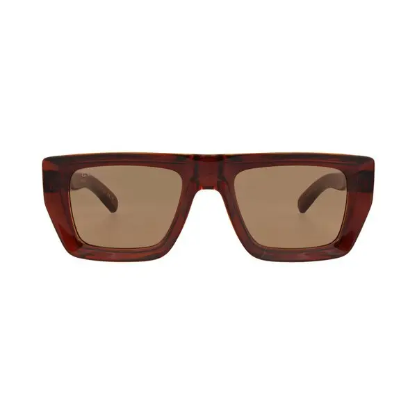 Gucci Square Sunglasses - Brown