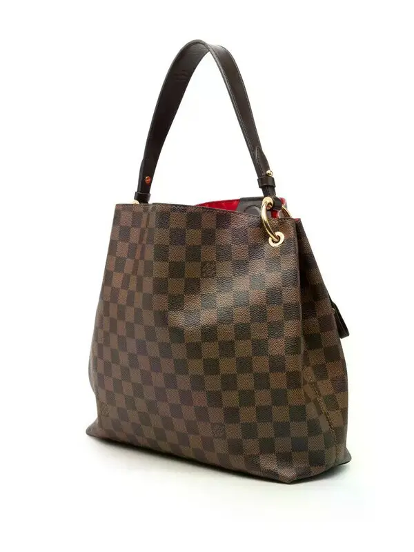 LOUIS VUITTON 2018 Damier Ebene Graceful Pm Shoulder Bag