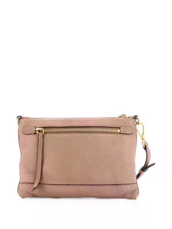 Prada Dual Strap Flat Vitello Daino Medium Crossbody Bag