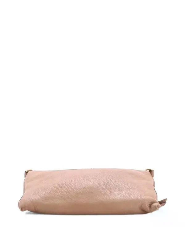 Prada Dual Strap Flat Vitello Daino Medium Crossbody Bag