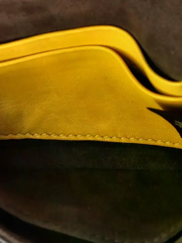 Fendi Monster Baguette Leather And Fur Micro Crossbody Bag