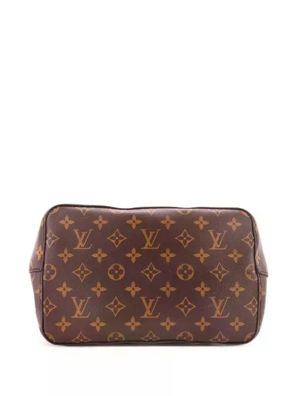 LOUIS VUITTON Neonoe Handbag Monogram Canvas With Leather Mm Bucket Bag - Brown