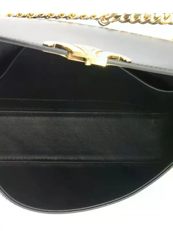 Celine Triomphe Chain Leather Small Shoulder Bag