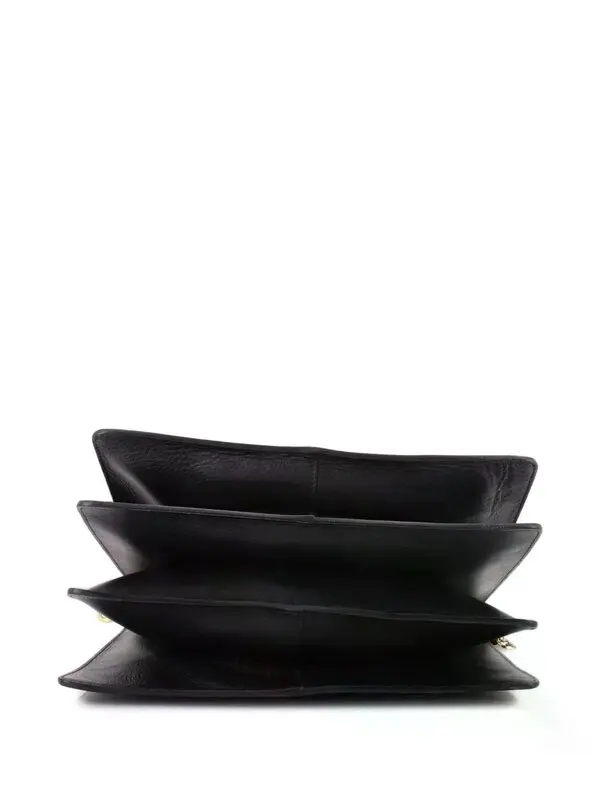 Chloé Faye Leather And Suede Medium Shoulder Bag - Black