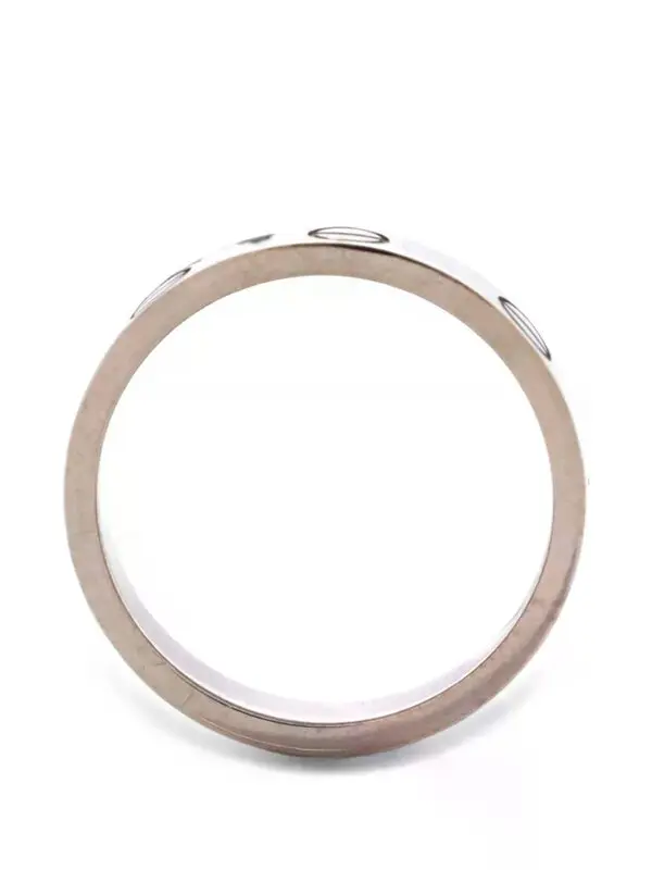 Cartier Love Wedding Band 18k White Gold Ring