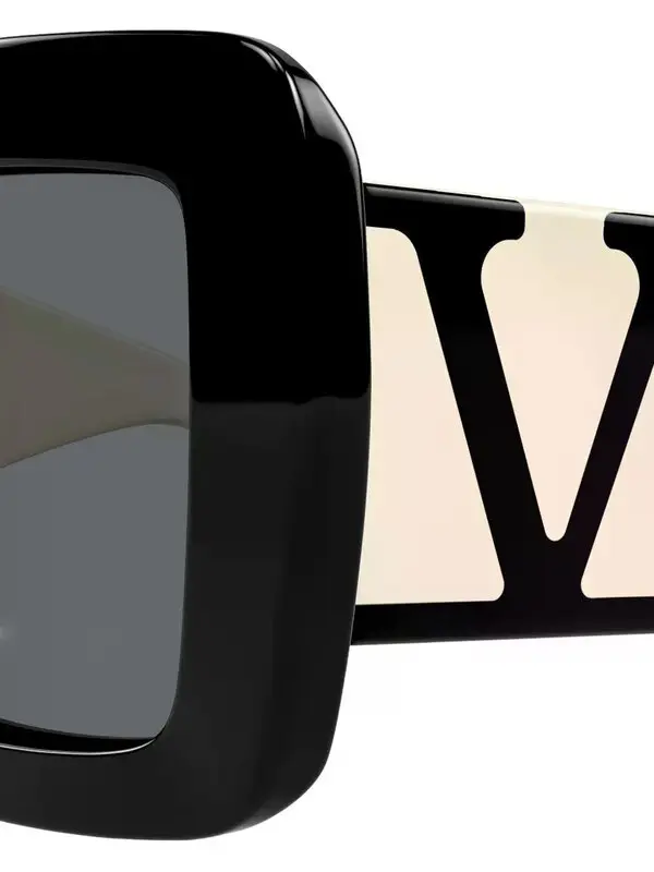 Valentino Garavani Vlogo Square-frame Sunglasses