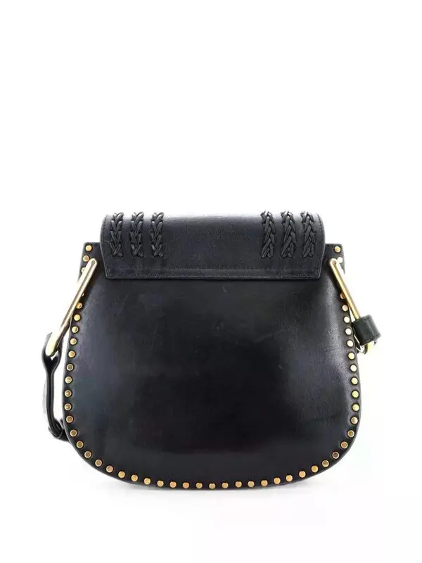 Chloé Hudson Handbag Whipstitch Leather Small Crossbody Bag