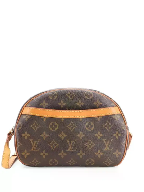 LOUIS VUITTON Blois Handbag Monogram Canvas Crossbody Bag