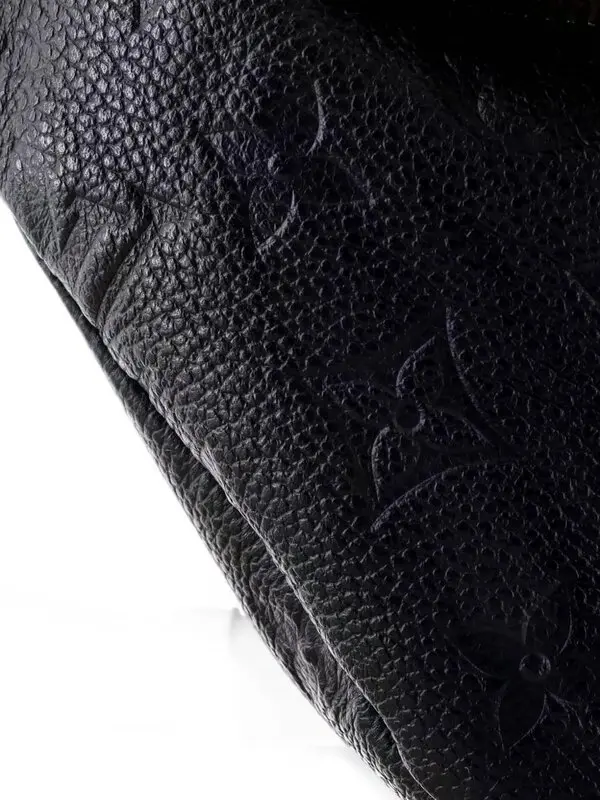 LOUIS VUITTON Bum Bag Monogram Empreinte Leather Belt Bag - Black