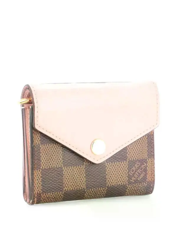 LOUIS VUITTON Zoe Wallet Monogram Canvas And Leather Small Wallets - Pink