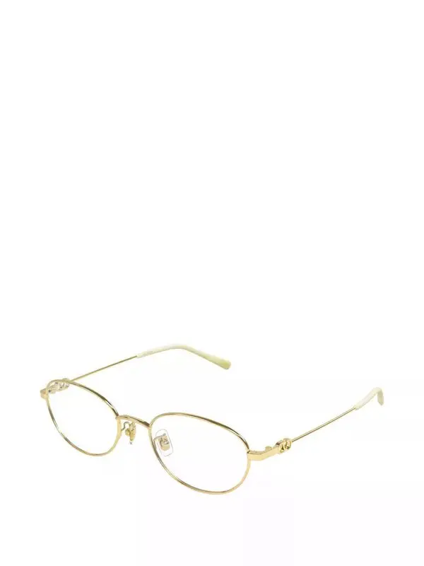 Valentino Garavani Vlogo Oval-frame Glasses