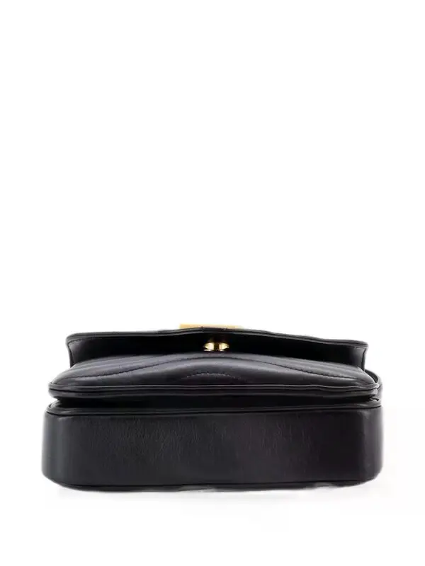 LOUIS VUITTON New Wave Chain Bag Nm Quilted Leather Pm Crossbody Bag - Black