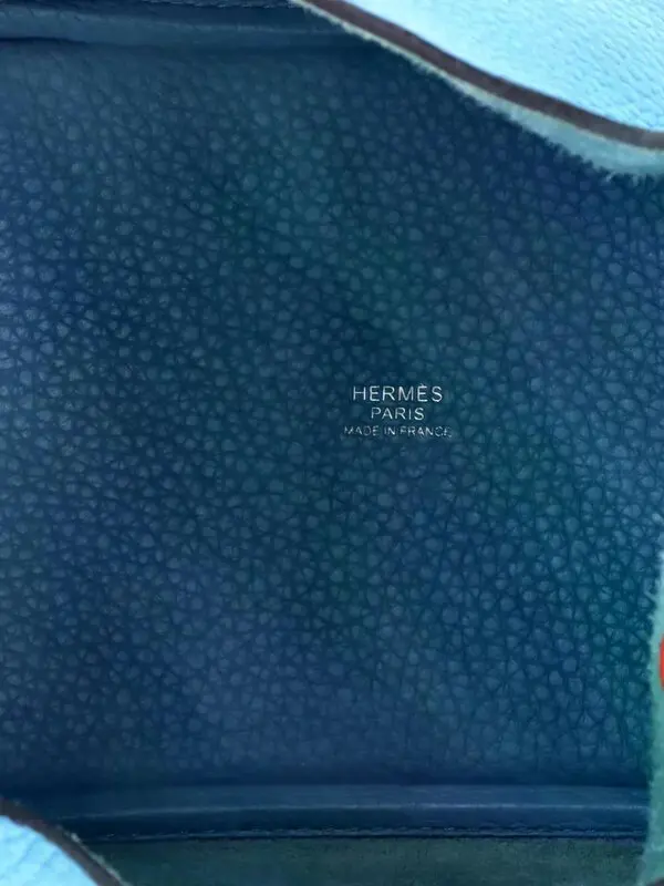 Hermès Eclat Picotin Lock Bag Clemence Pm Tote Bag - Blue
