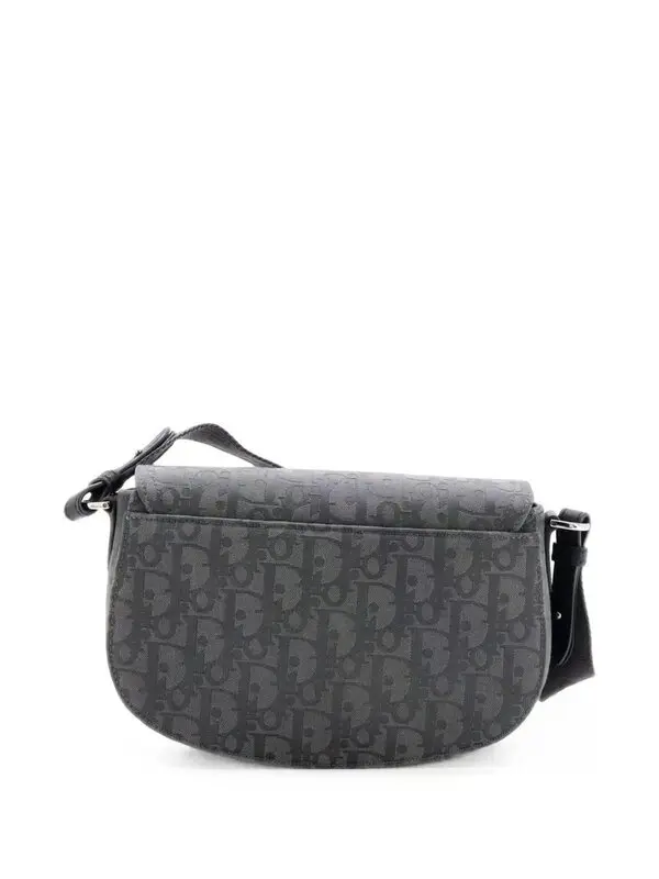 Dior Saddle Messenger Pouch Oblique Canvas Crossbody Bag