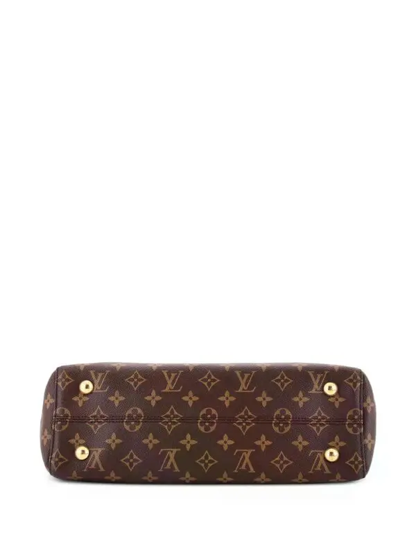 LOUIS VUITTON Venus Handbag Monogram Canvas And Leather Satchel - Red