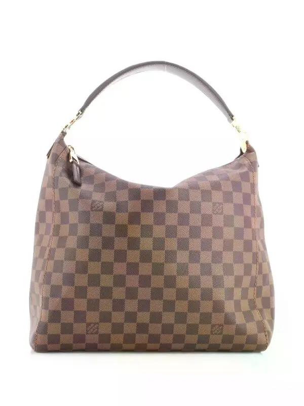 LOUIS VUITTON Portobello Handbag Damier Pm Hobo Bag