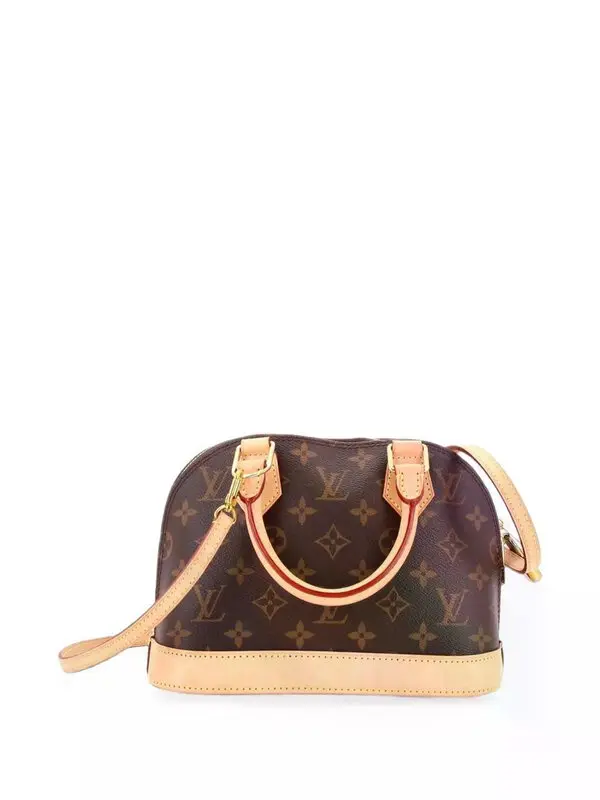 LOUIS VUITTON Alma Handbag Monogram Canvas Bb Crossbody Bag