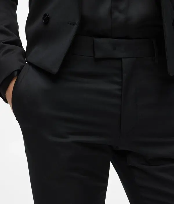 Karl Lagerfeld Kl Studio Regular-fit Wool Suit Pants