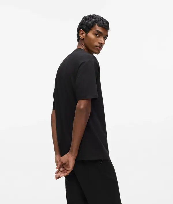 Karl Lagerfeld Relaxed-fit Karl Portrait T-shirt