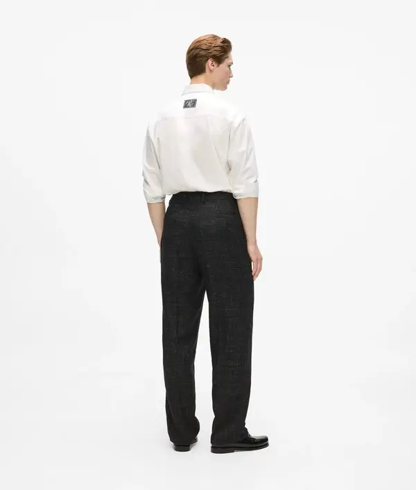 Karl Lagerfeld Double-pleated Suit Pants