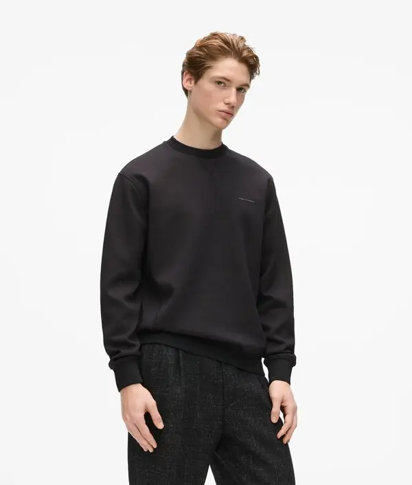 Karl Lagerfeld Metallic Logo Sweatshirt