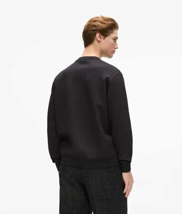 Karl Lagerfeld Metallic Logo Sweatshirt