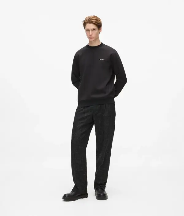 Karl Lagerfeld Metallic Logo Sweatshirt