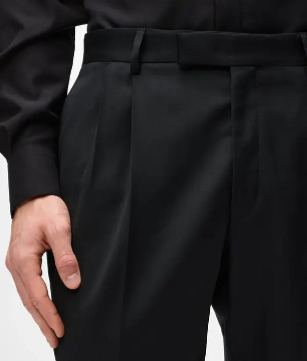 Karl Lagerfeld Kl Studio Regular-fit Wool Suit Pants
