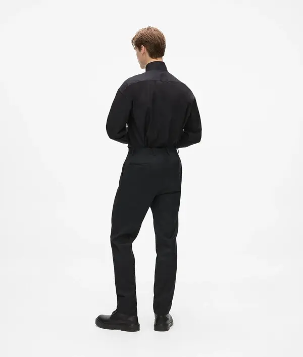 Karl Lagerfeld Kl Studio Regular-fit Wool Suit Pants