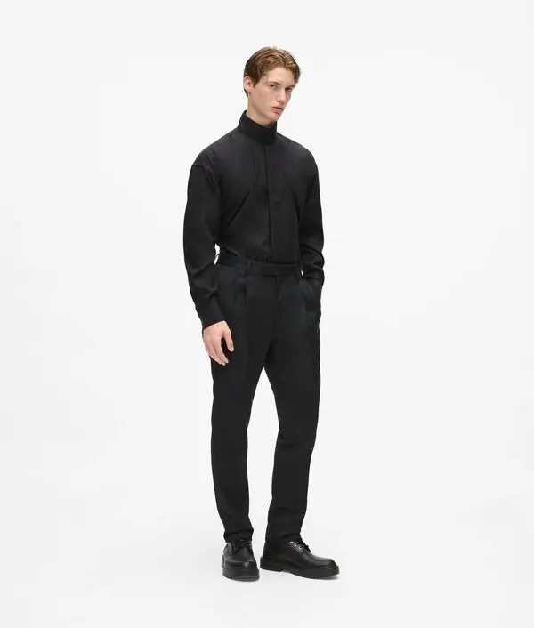 Karl Lagerfeld Kl Studio Regular-fit Wool Suit Pants