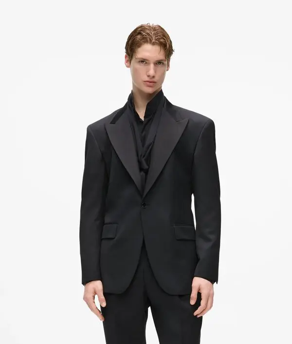 Karl Lagerfeld Kl Studio Suit Jacket - Black