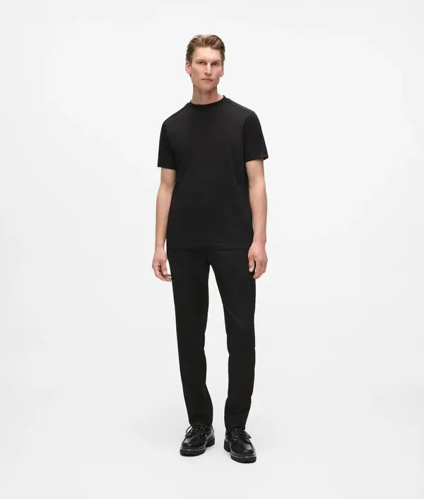 Karl Lagerfeld Monogram Sleeve Detail T-shirt