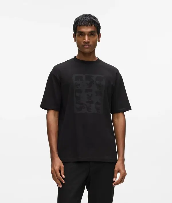 Karl Lagerfeld Relaxed-fit Karl Sketch T-shirt