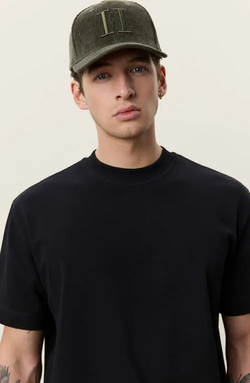 LES DEUX Heavyweight T-shirt - Black