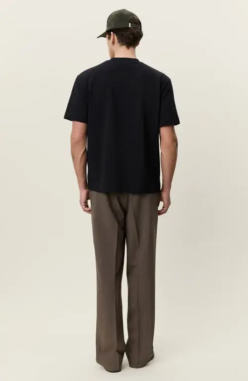 LES DEUX Heavyweight T-shirt - Black