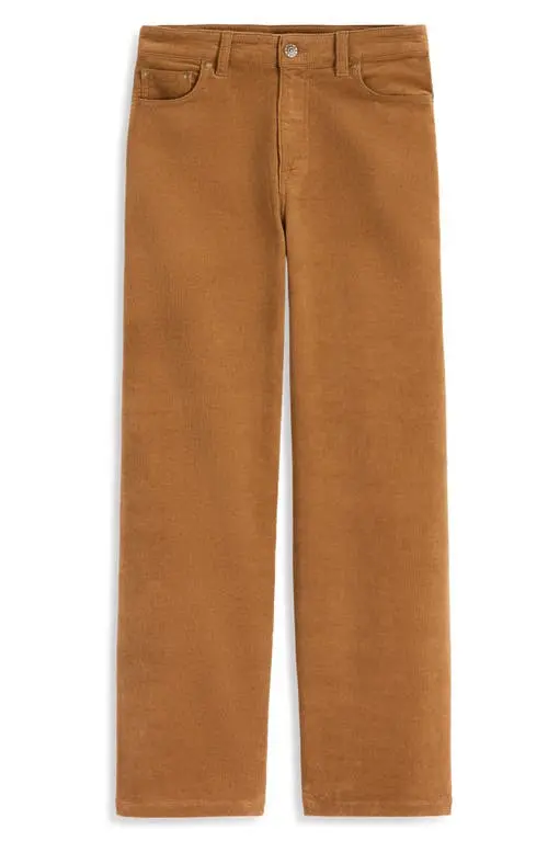 Boden High Waist Corduroy Straight Leg Jeans