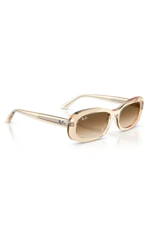 Ray-ban The Ritual 56mm Gradient Oval Sunglasses