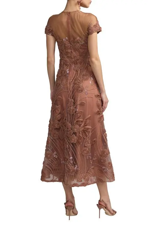 Mac Duggal Strapless Stretch Satin Column Gown With Overskirt