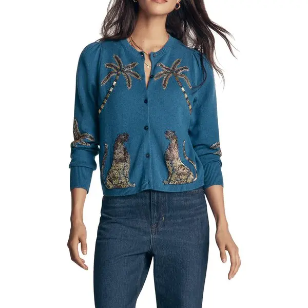 Boden Ria Embellished Cardigan