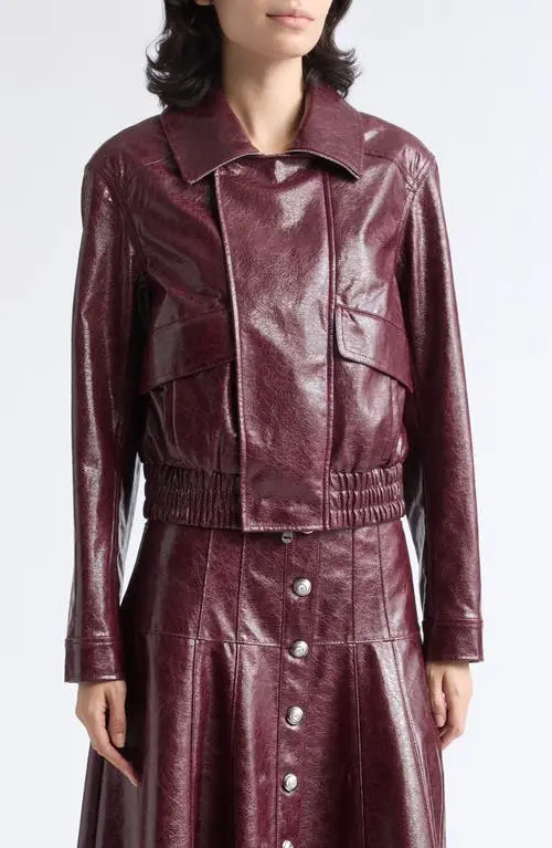 Cinq À Sept Alexander Faux Leather Jacket