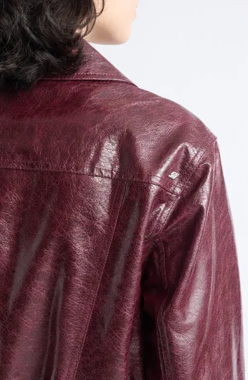 Cinq À Sept Alexander Faux Leather Jacket