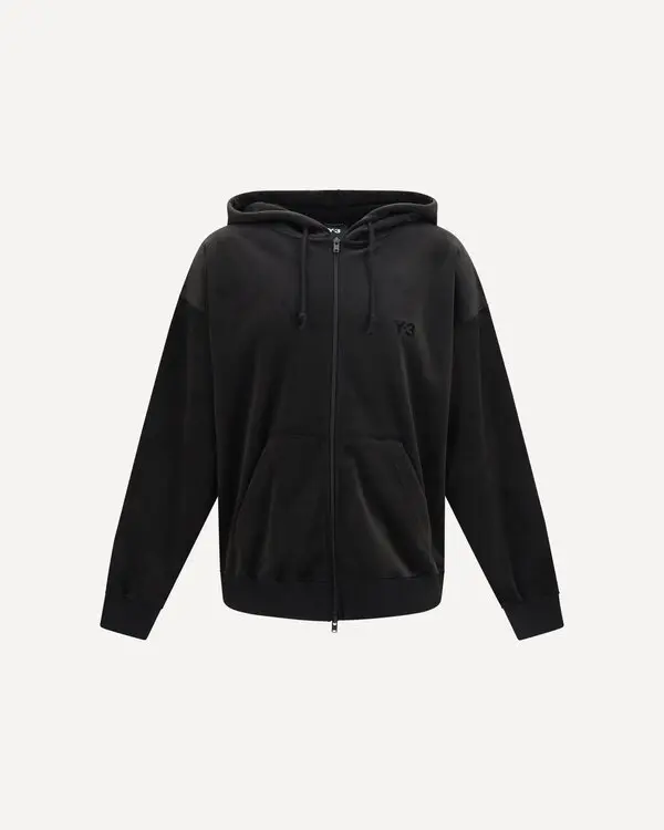 Y3 Corduroy Zip-up Hoodie Ale
