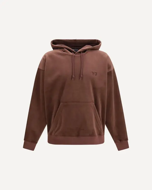 Y3 Corduroy Hooded Weathirt