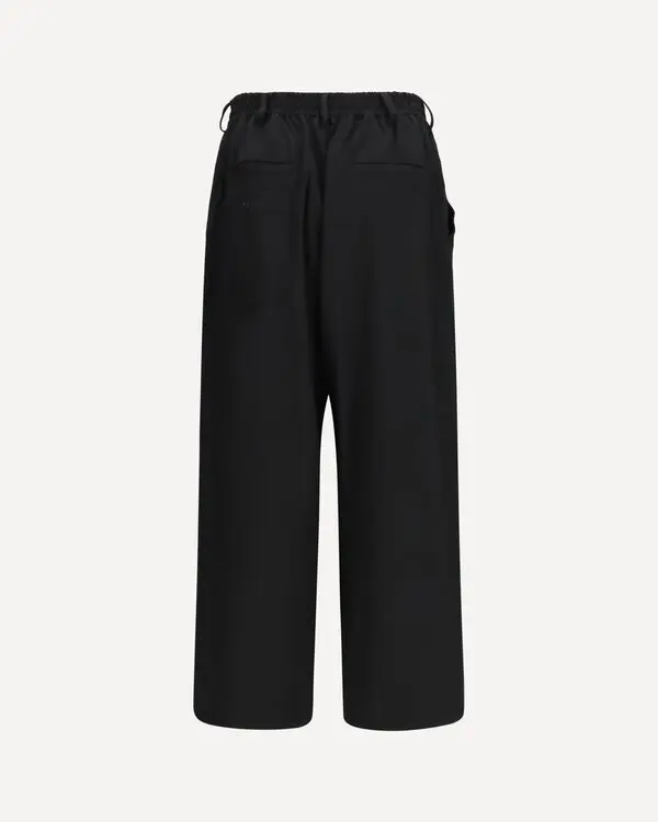 Y3 Wool Straight-leg Pants Ale