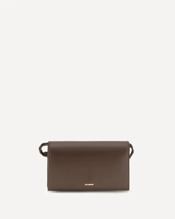 JIL SANDER Tangle Wallet With Shoulder Strap