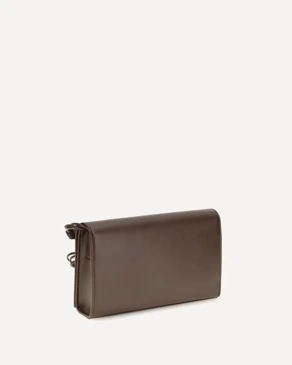 JIL SANDER Tangle Wallet With Shoulder Strap
